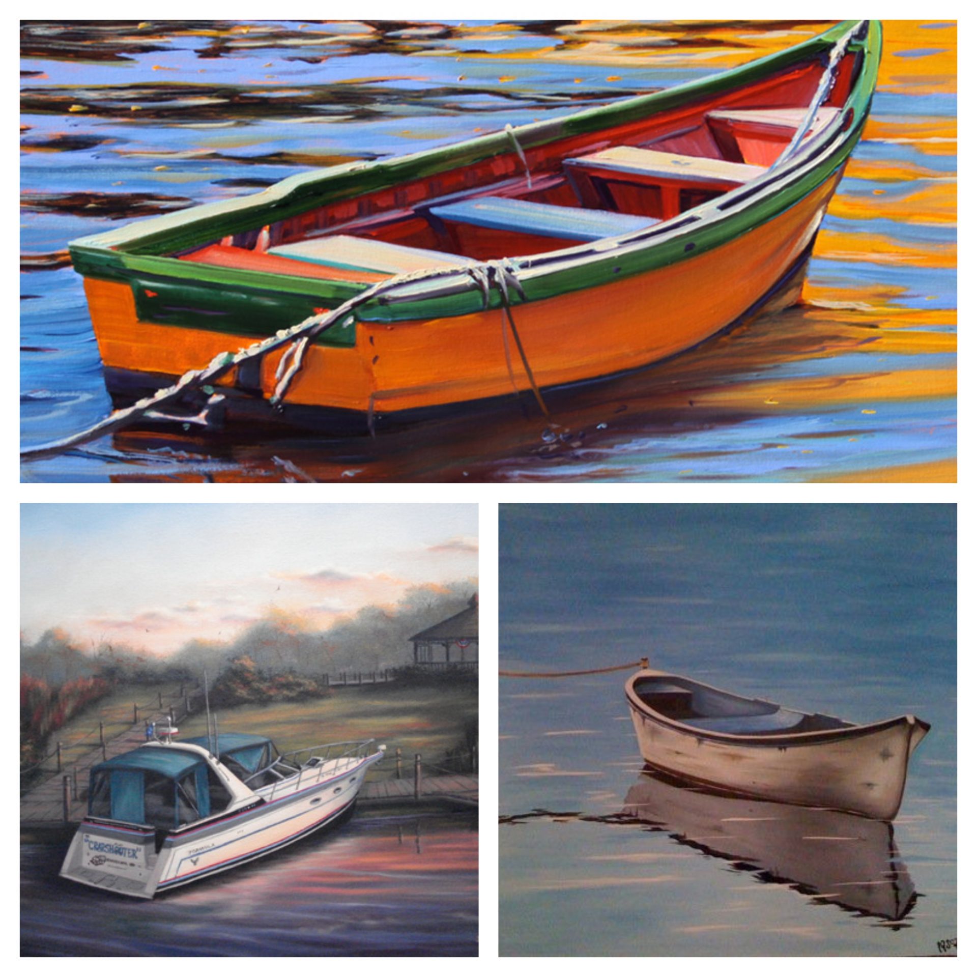 TURN YOUR PHOTO INTO BOAT PORTRAIT PAINTING | Just In Canvas